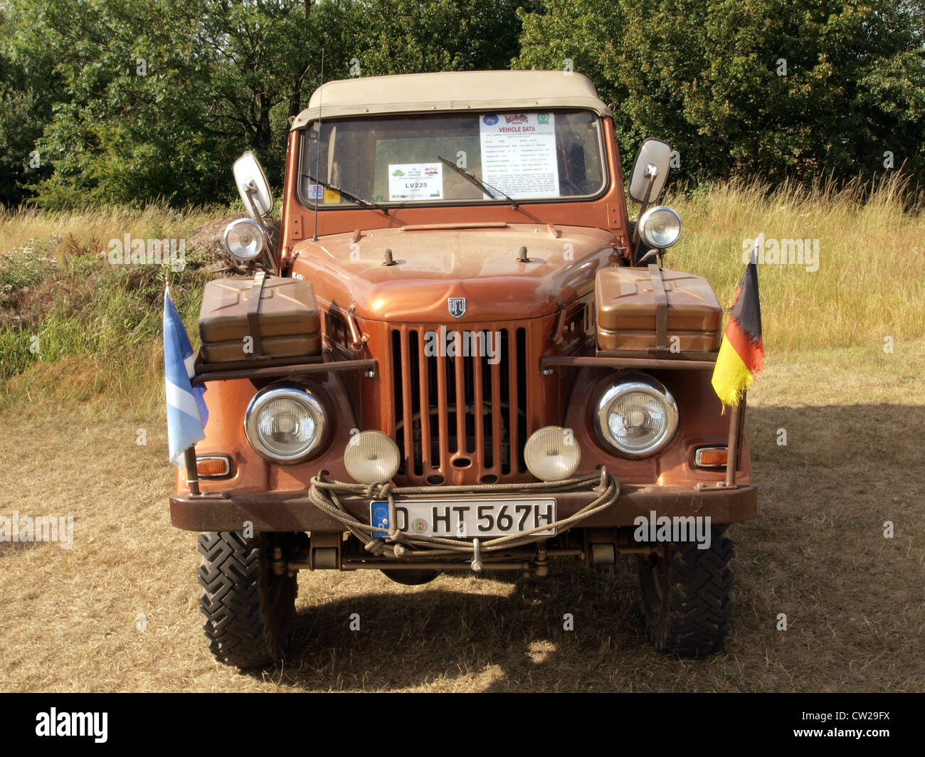 The ARO M461 is a military vehicle equipped for combat support ...