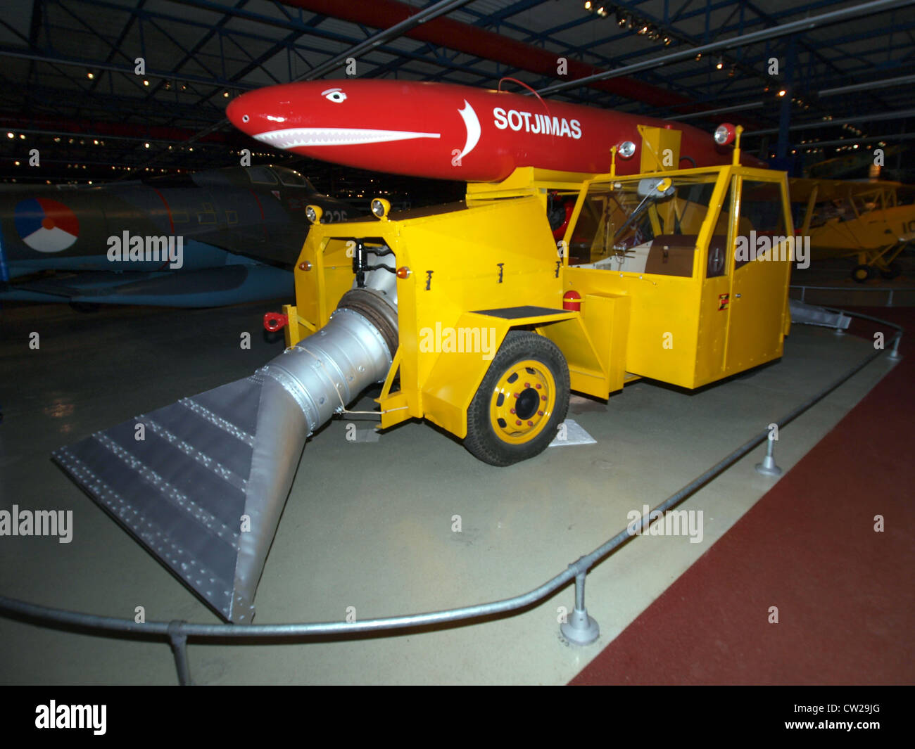 The Snowblower on display at the Luchtvaart Museum in Soesterberg ...