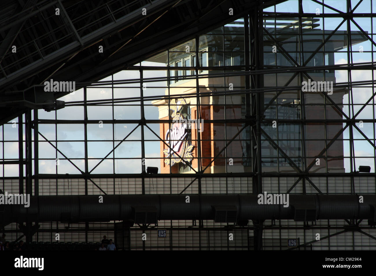 Miller Park Baseball stadium Milwaukee WI USA Home of the Brewers Pro ...