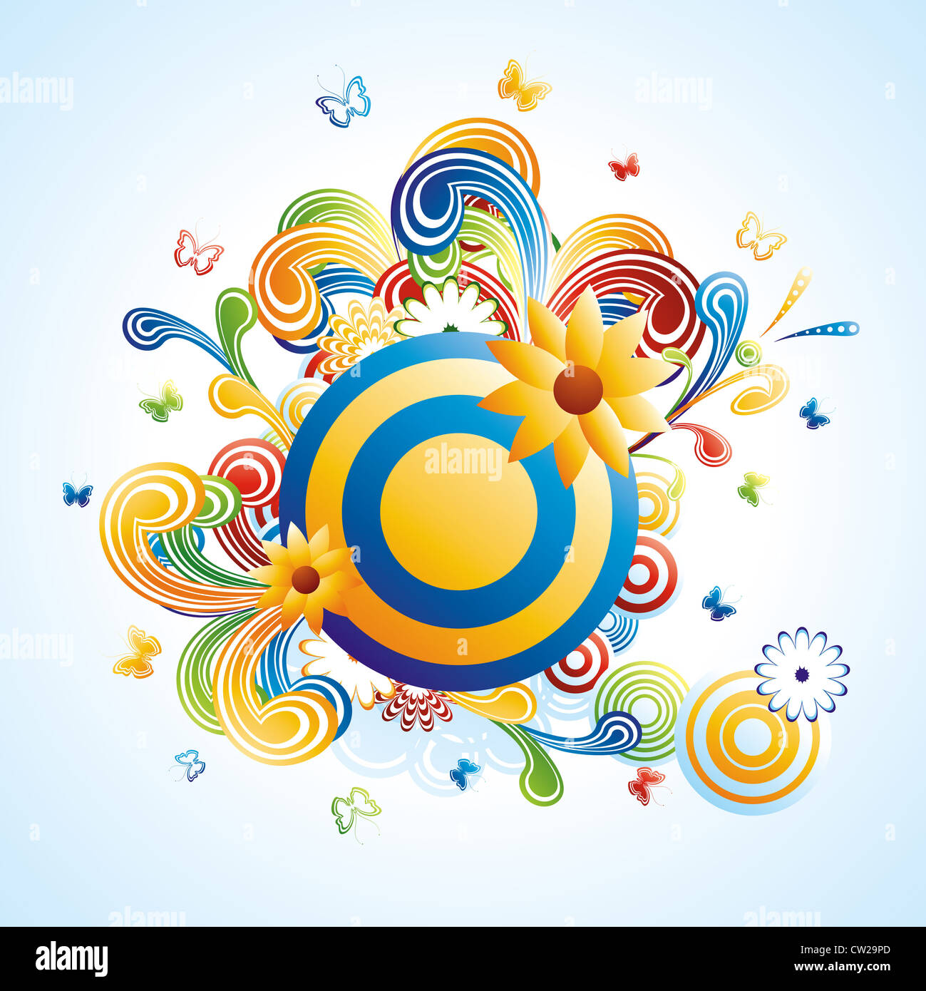 Creative funky background Stock Photo - Alamy