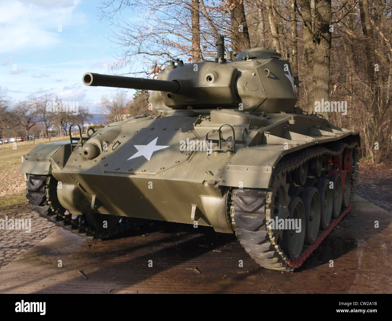 M24 chaffee tank hi-res stock photography and images - Alamy