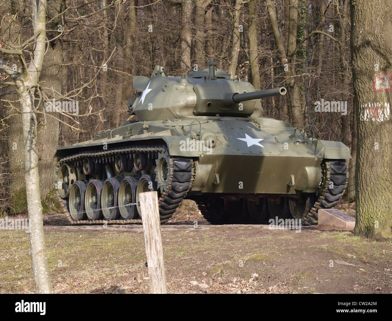M24 chaffee tank hi-res stock photography and images - Alamy
