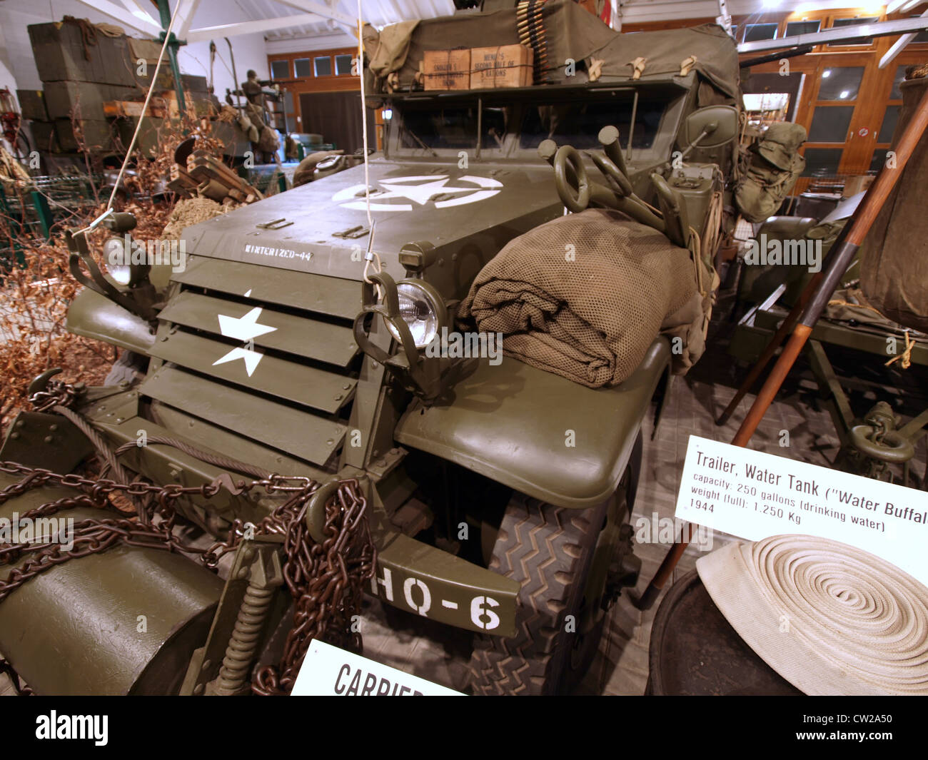 The White M3A1 is an armored personnel carrier used by the U.S. Army ...