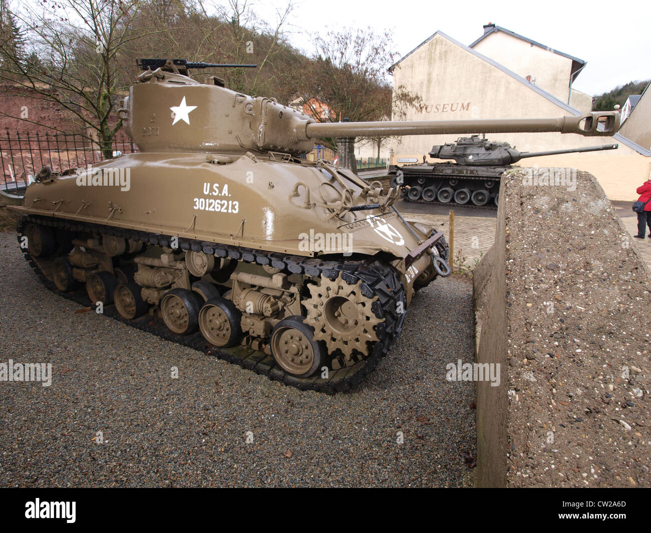 M4 sherman tank wwii hi-res stock photography and images - Alamy