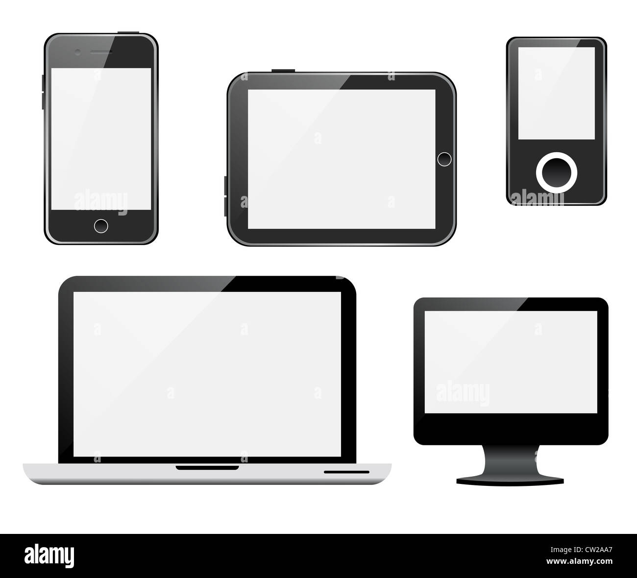 Gadgets Cut Out Stock Images & Pictures - Alamy