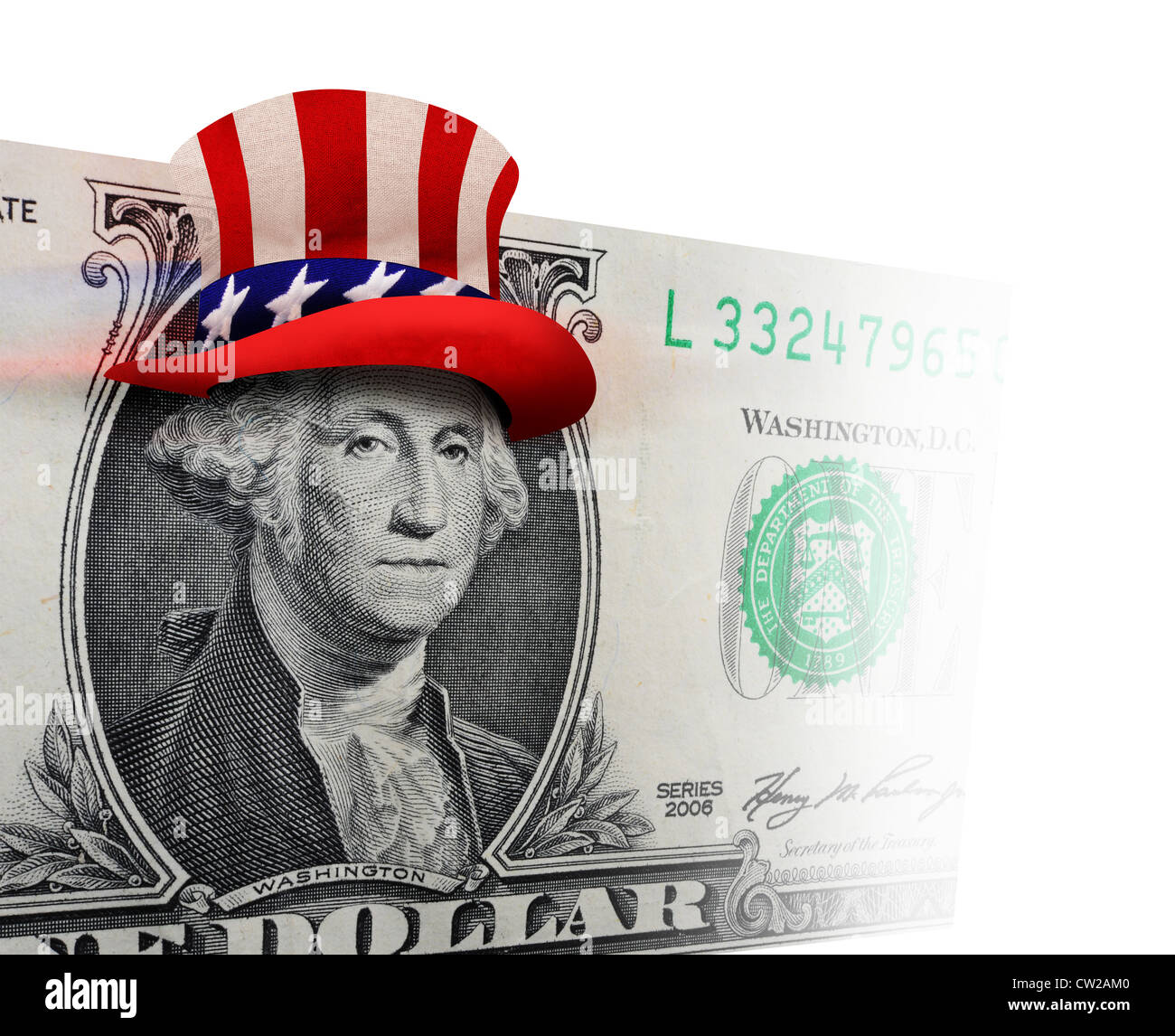 George washington banknote hi-res stock photography and images - Alamy