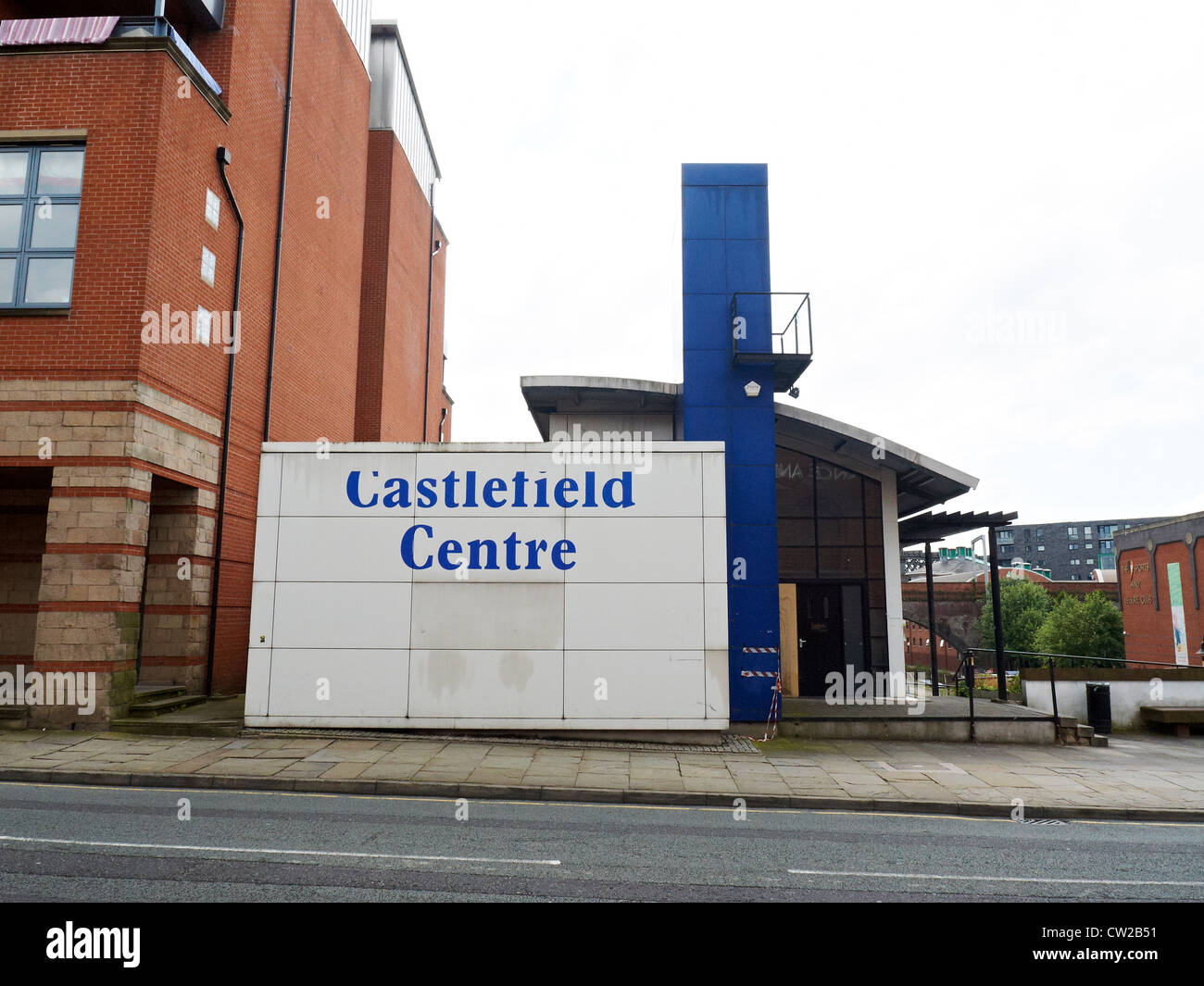 Abandoned Castlefield Centre in Manchester UK Stock Photo - Alamy