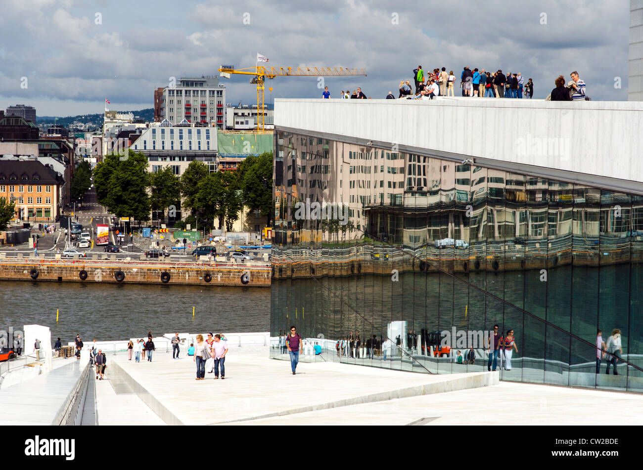 Oslo opera house hi-res stock photography and images - Alamy