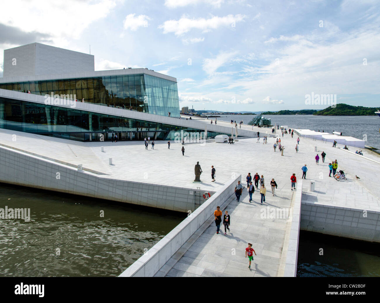 Opera House Oslo Norway Scandinavia Stock Photo - Alamy
