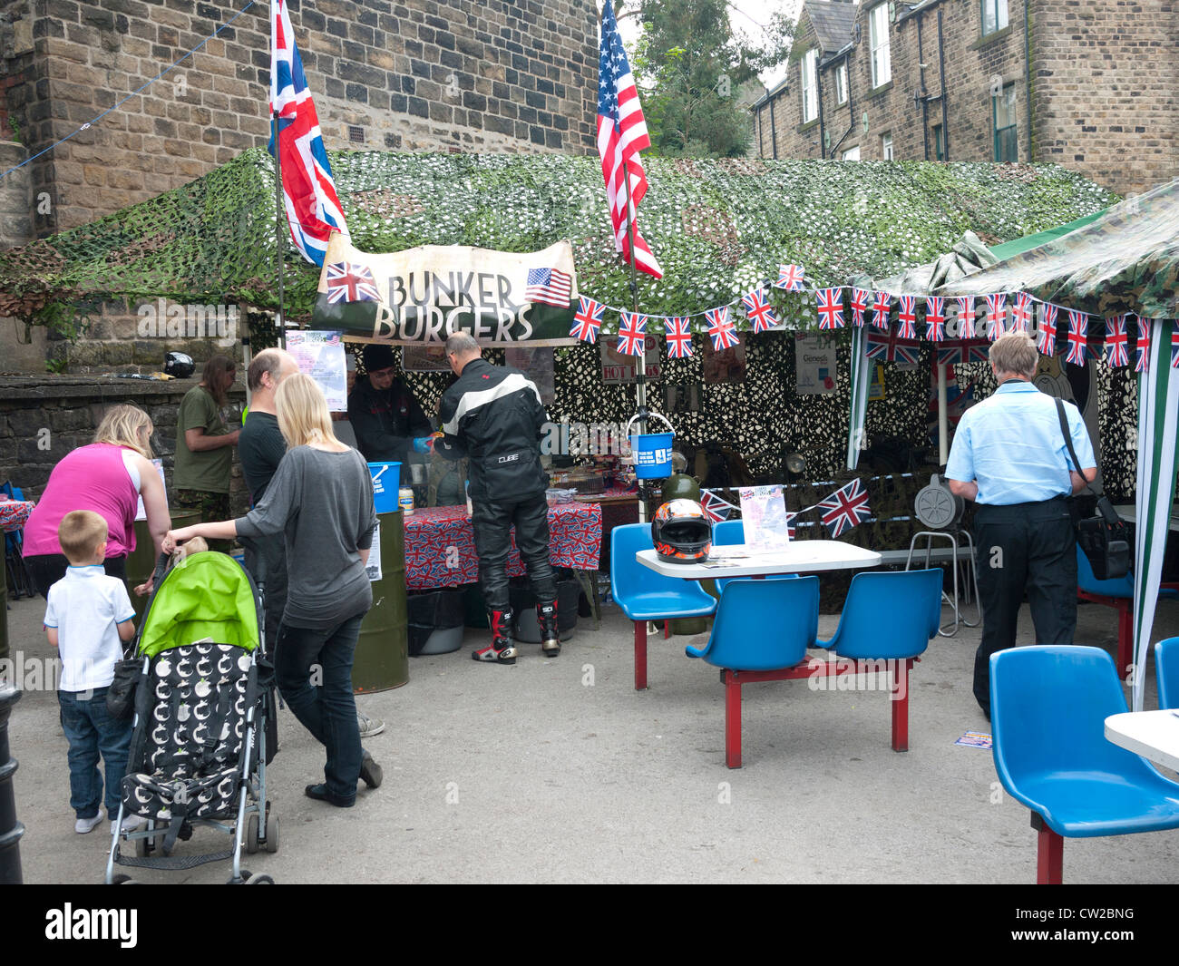 Burger Stall High Resolution Stock Photography and Images - Alamy