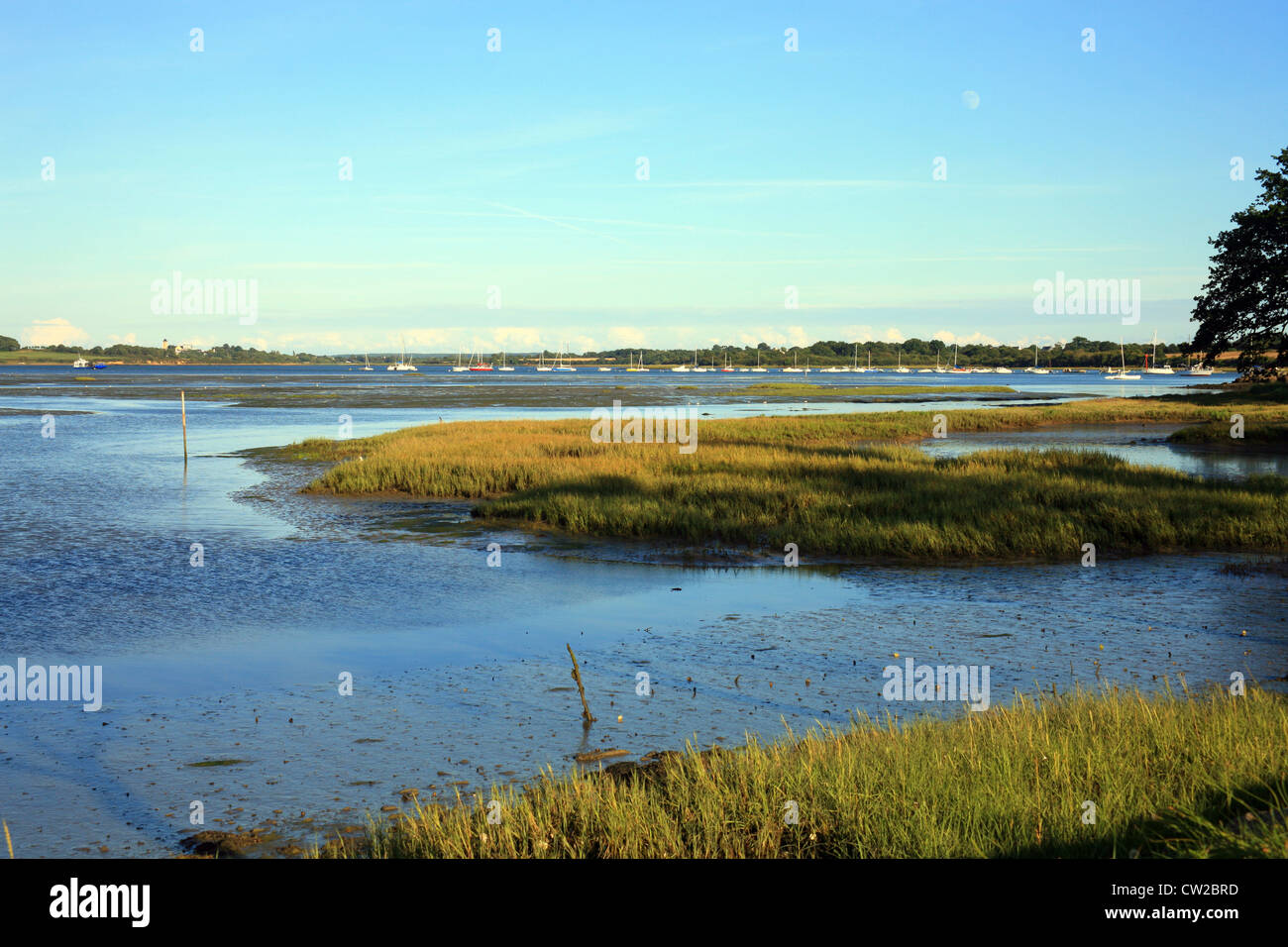 la Marle River from Ile de Conleau, Vannes, Morbihan, Brittany, France ...