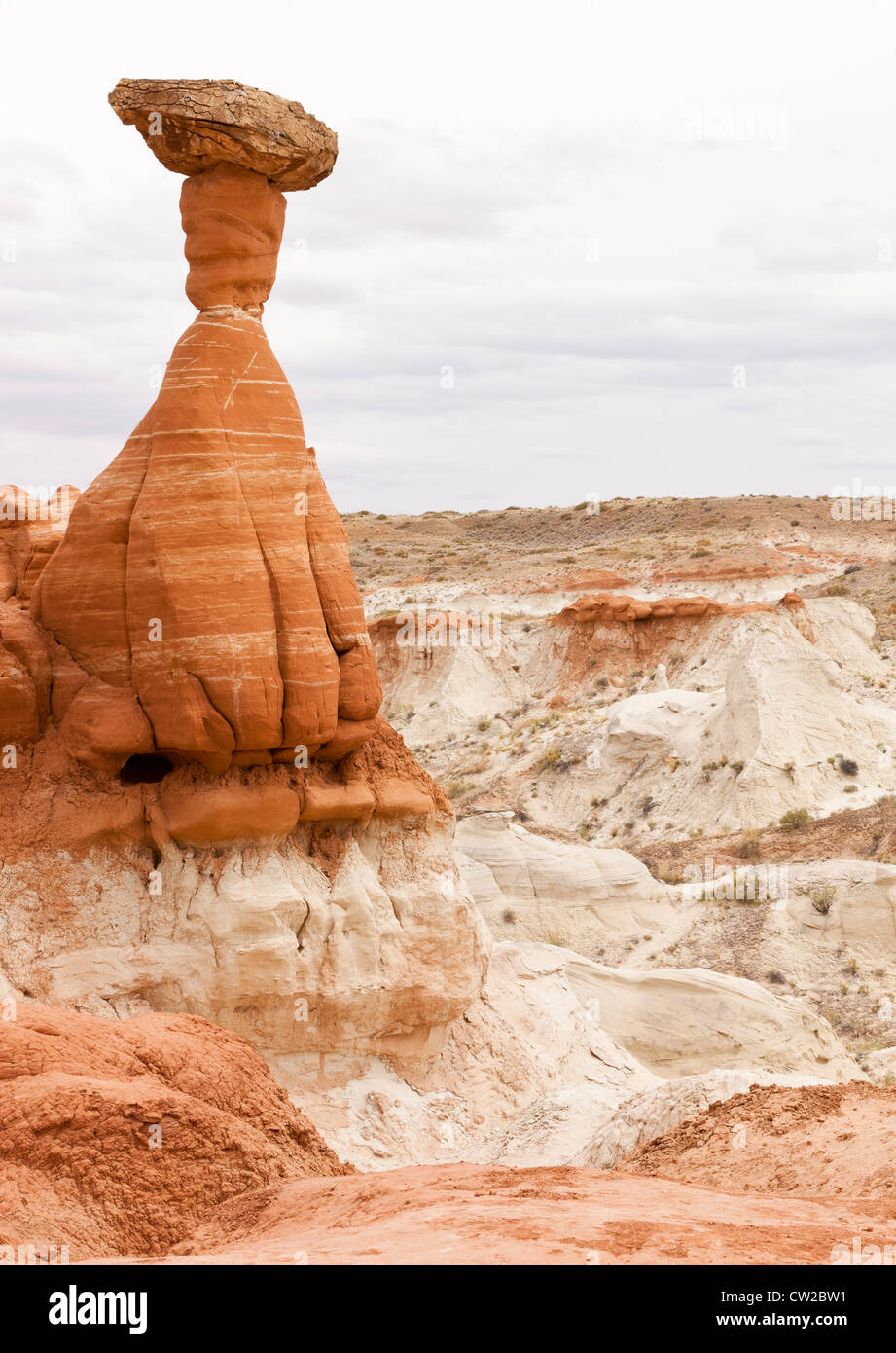 Toadstool rock formations in southern Utah USA Stock Photo - Alamy