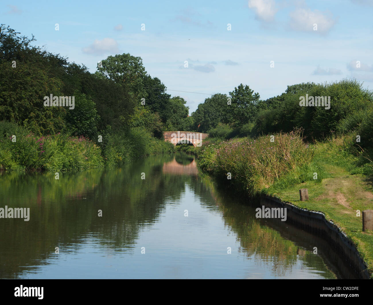the edstone canal Stock Photo - Alamy
