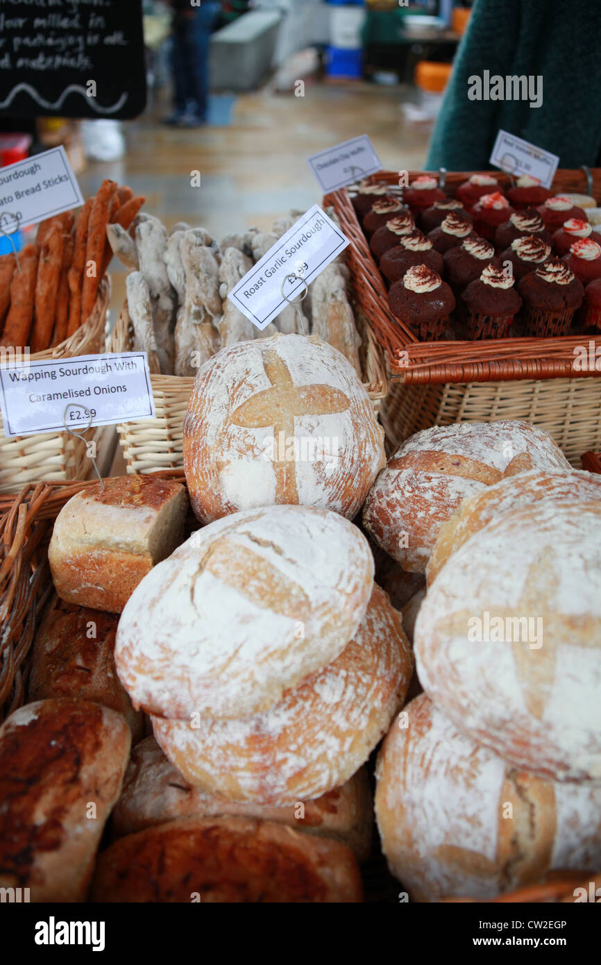 Wapping Sourdough stall at the Partridges food market, King's Road ...