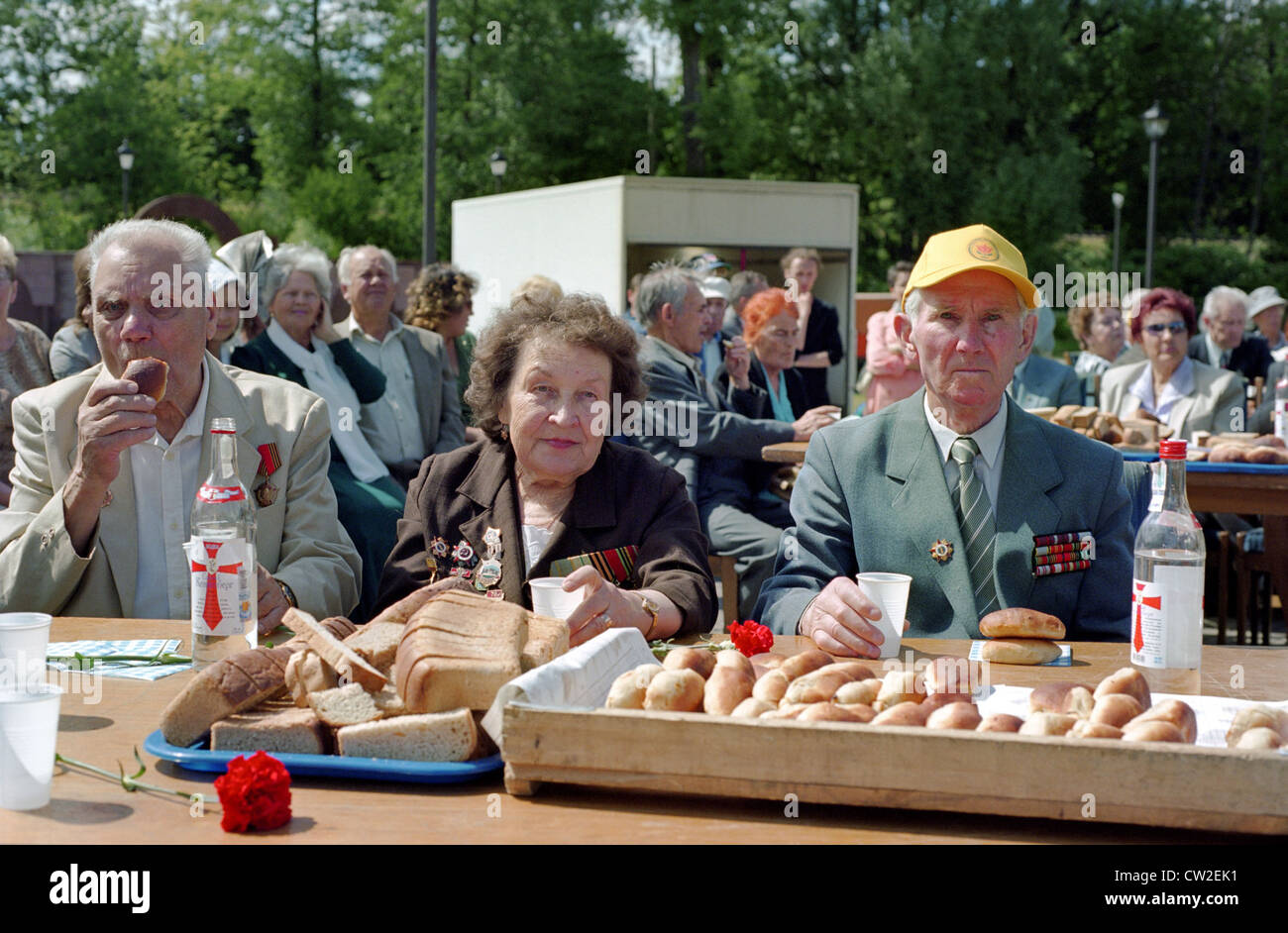Red Army veterans, Kaliningrad, Russia Stock Photo - Alamy
