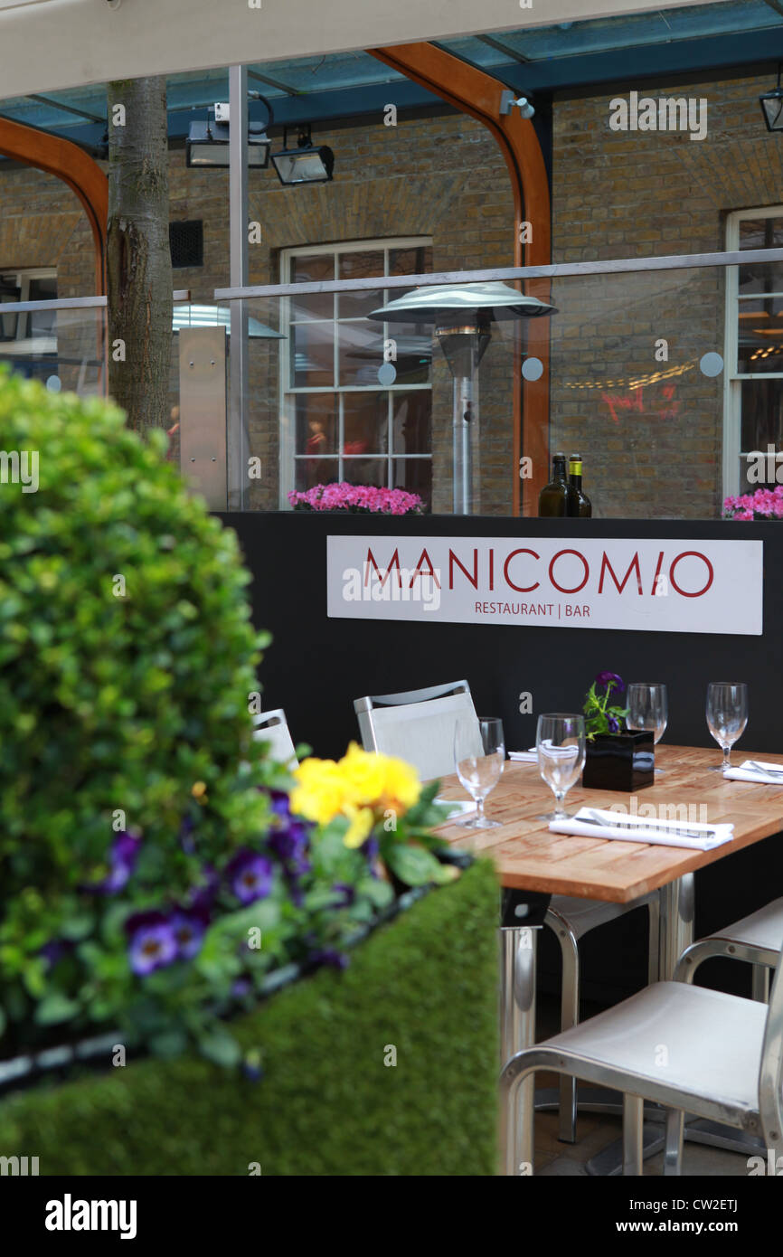 Manicomio restaurant in Chelsea Stock Photo - Alamy