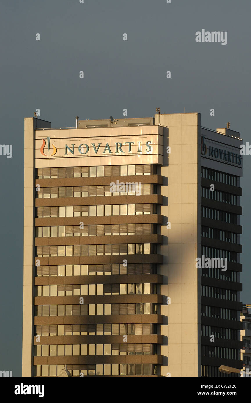 Buildings of Novartis AG in Basel, Switzerland Stock Photo - Alamy