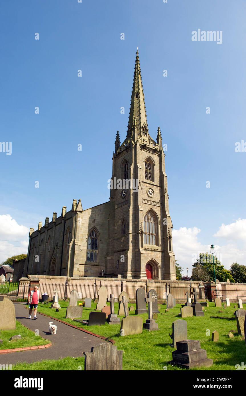 St Michael's Parish Church,Kirkham Stock Photo - Alamy