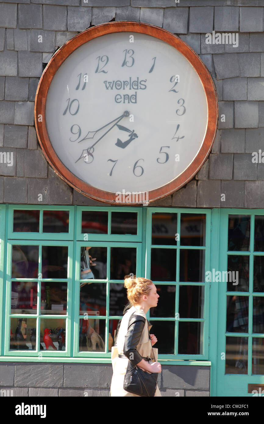 The World's End shoe store in the King's Road, Chelsea Stock Photo - Alamy