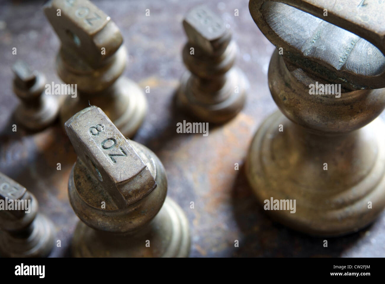 Weights and measures hi-res stock photography and images - Alamy