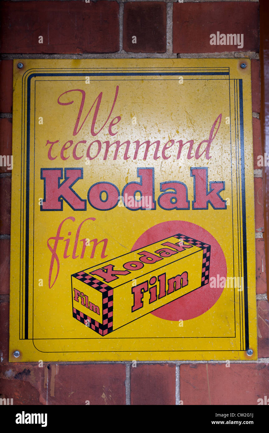 Historic metal advert hi-res stock photography and images - Alamy