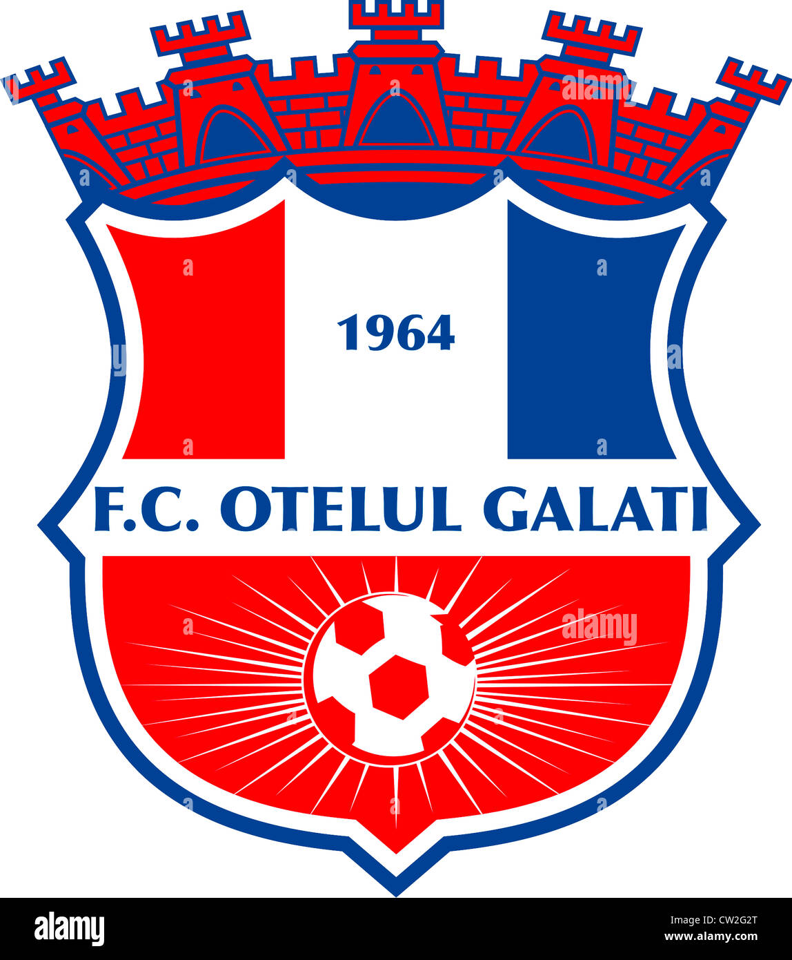 Logo of Romanian football team FC Otelul Galati Stock Photo - Alamy