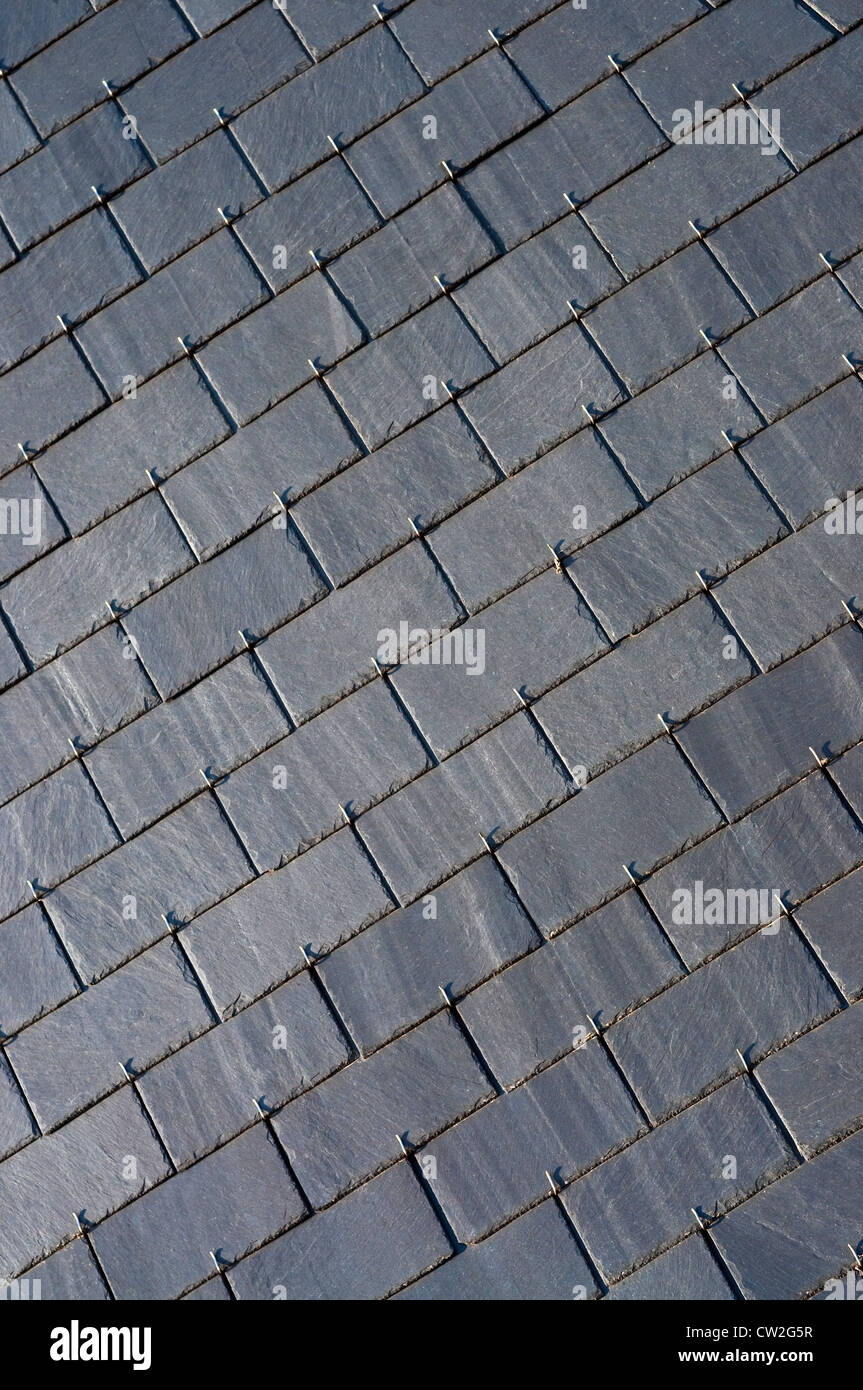 Slate pitched roof hi-res stock photography and images - Alamy