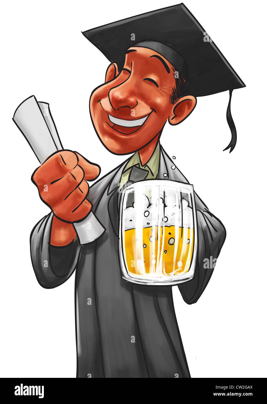 Getting a degree hi-res stock photography and images - Alamy