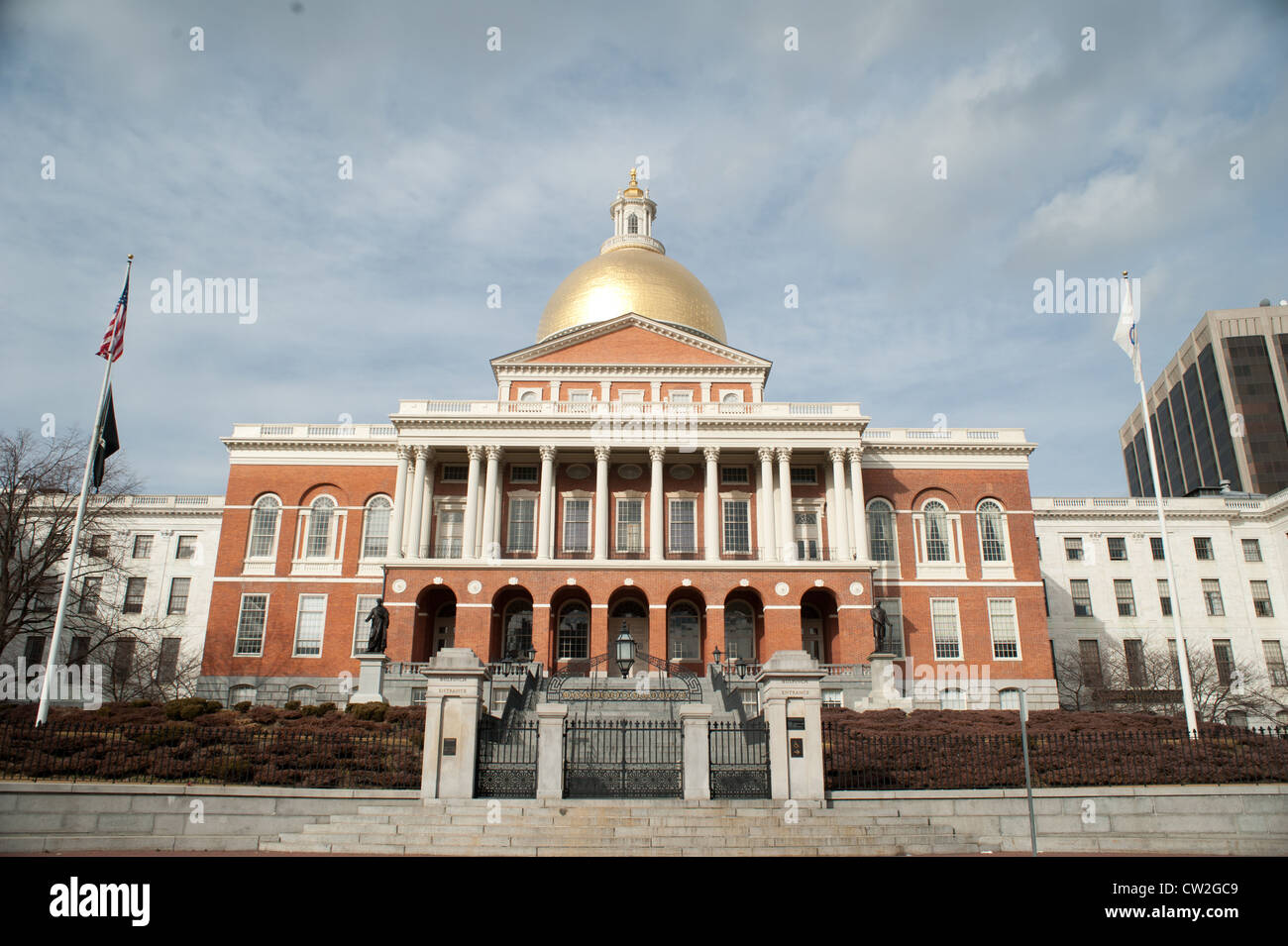 State House in Boston Mass. USA Stock Photo - Alamy