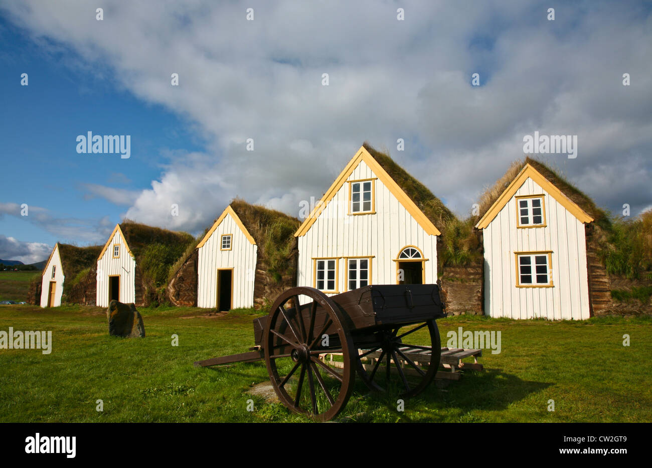 Turf farmhouse iceland hi-res stock photography and images - Alamy