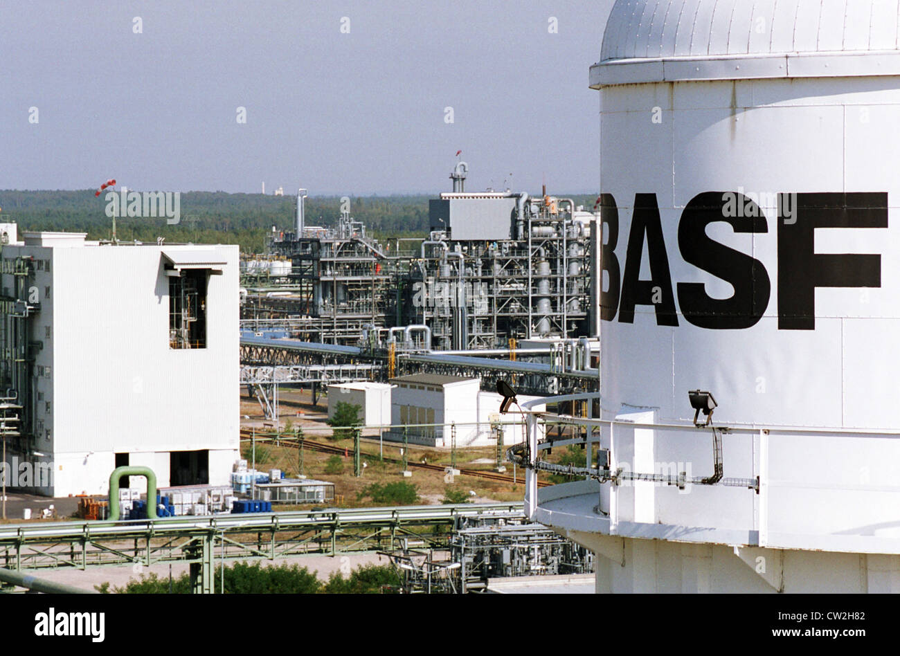 BASF plant in Schwarzheide, Brandenburg Stock Photo - Alamy