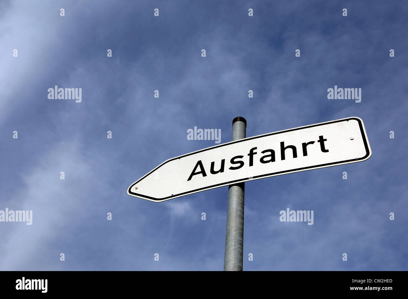 Exit sign berlin hi-res stock photography and images - Alamy