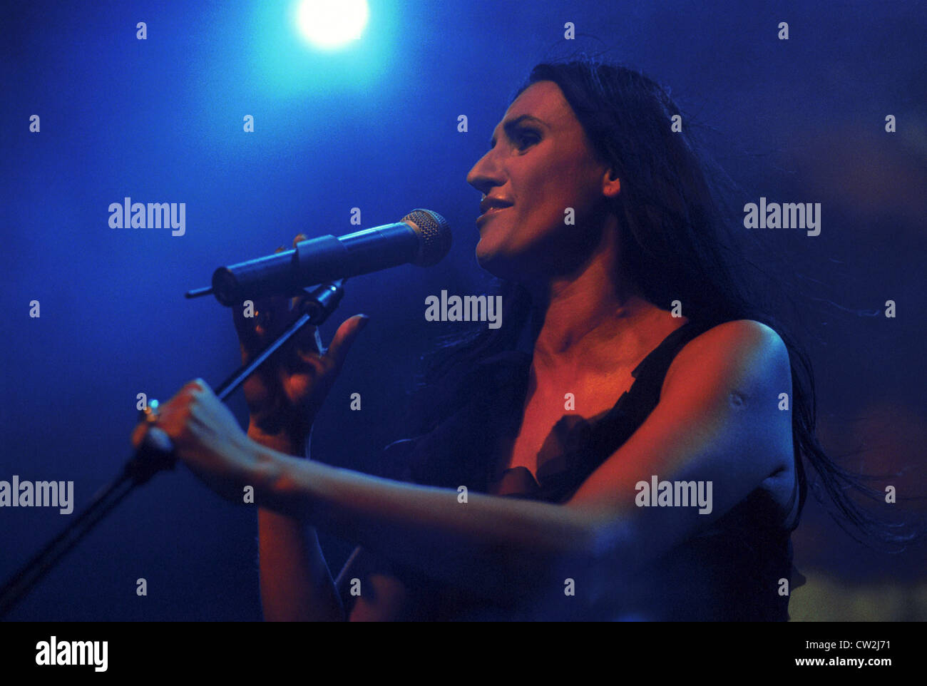 Concert of Polish pop singer Kaya in Berlin Stock Photo - Alamy