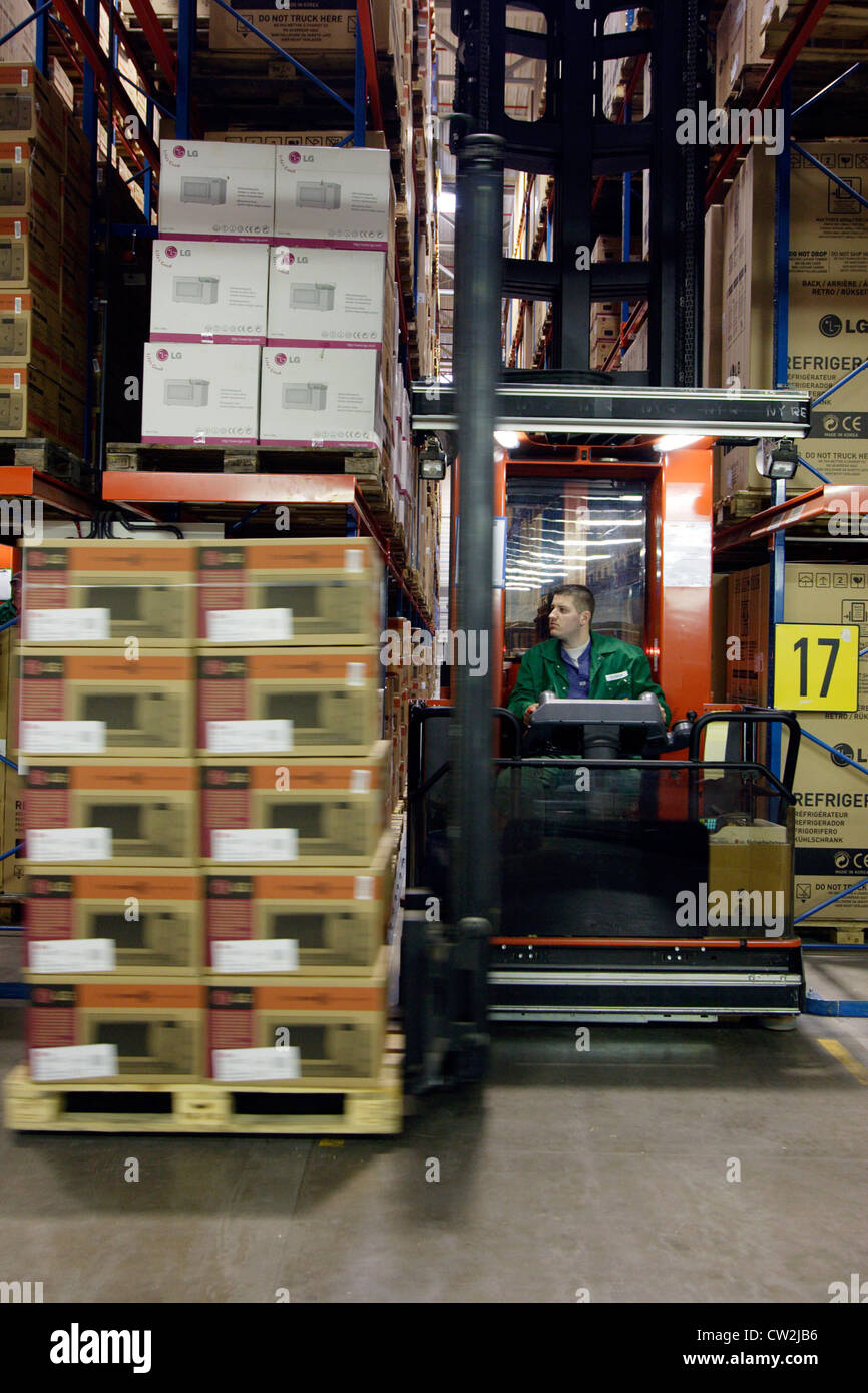 Logistics, LG Electronics Stock Photo - Alamy