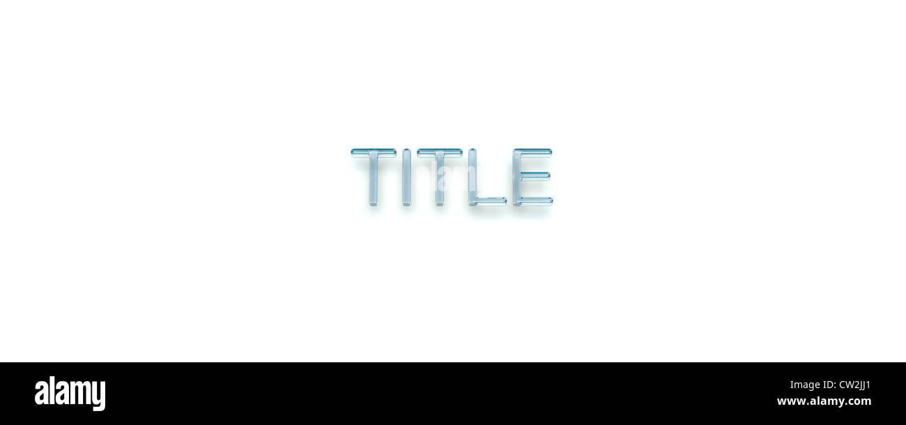 Brand title Cut Out Stock Images & Pictures - Alamy