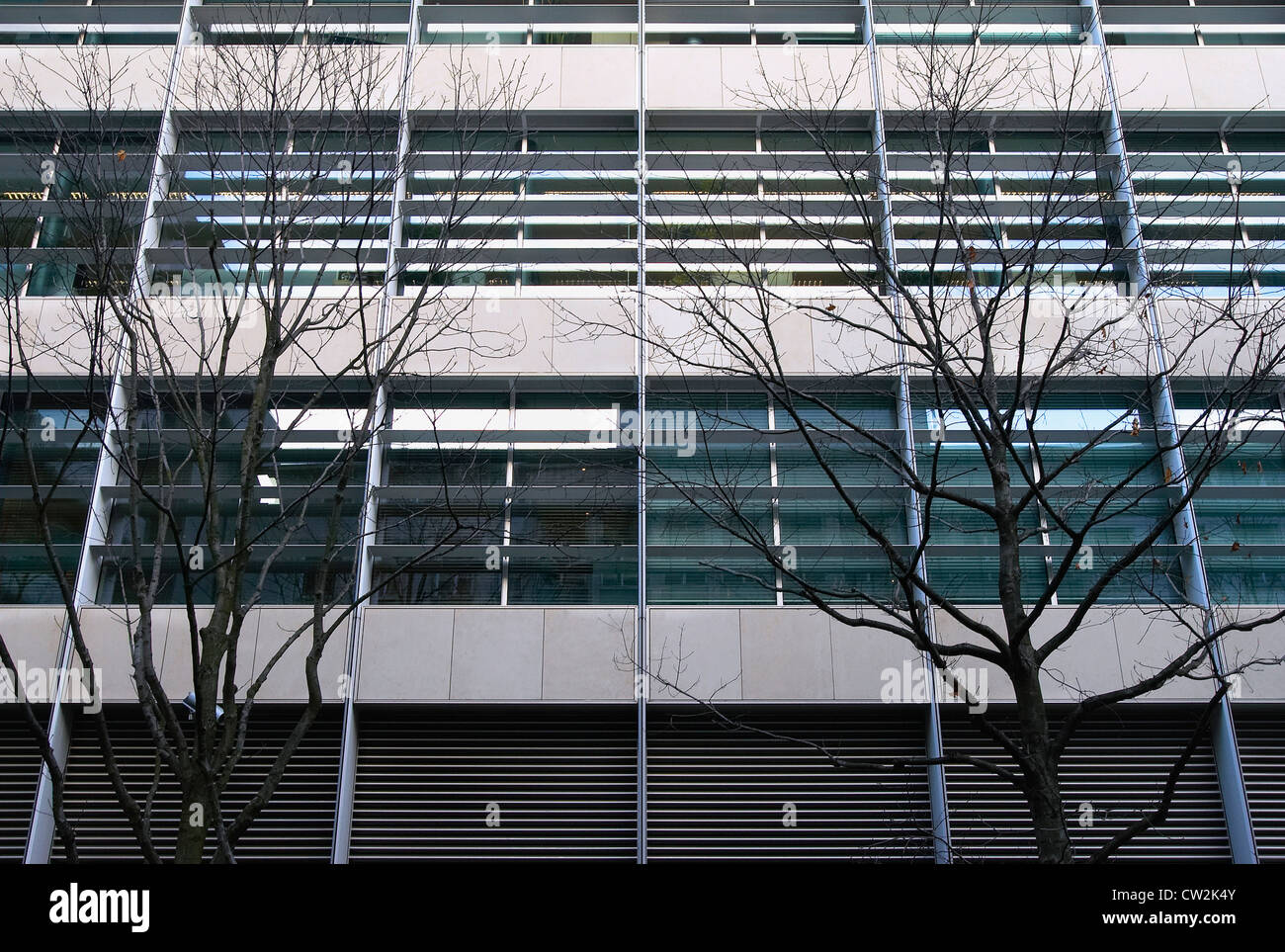 Facade of an office building Stock Photo - Alamy