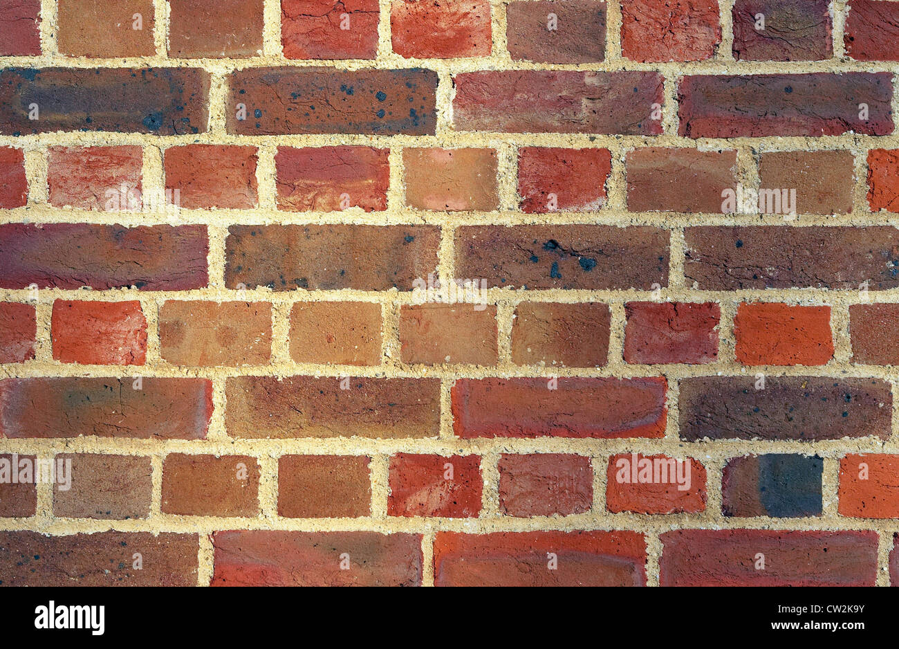 Decorative brickwork: English bond. This pattern comprising alternating ...