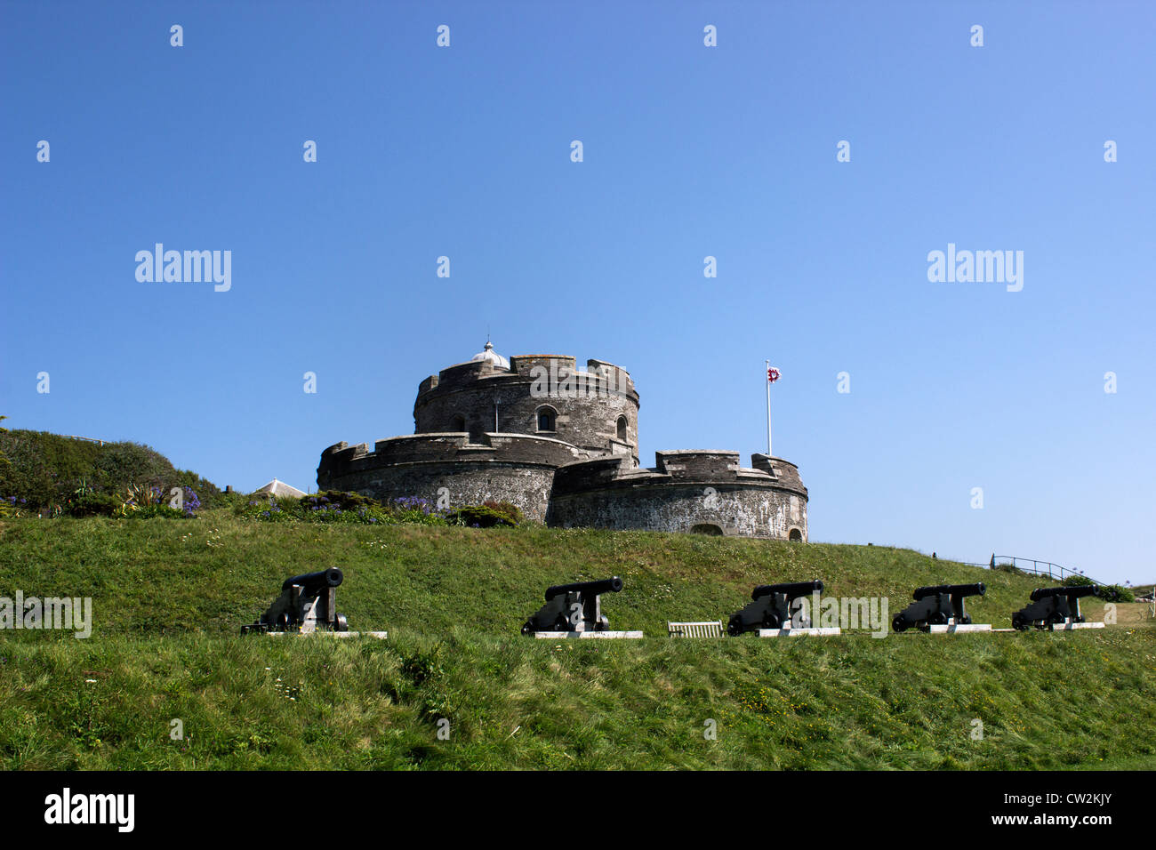 St Mawes Castle Cornwall UK Stock Photo - Alamy