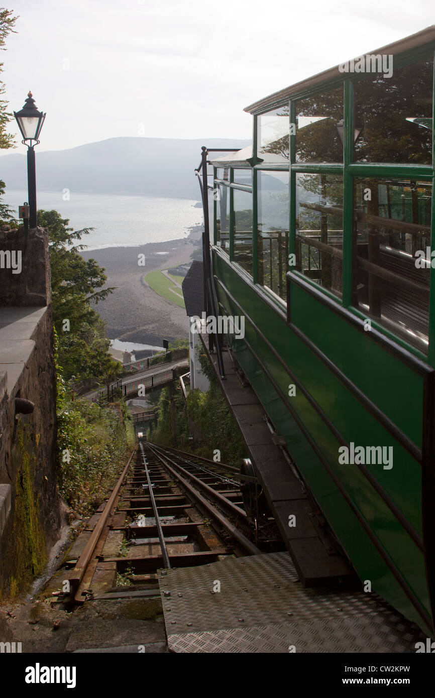 Lynton and Lynmouth Cliff Railway Stock Photo - Alamy