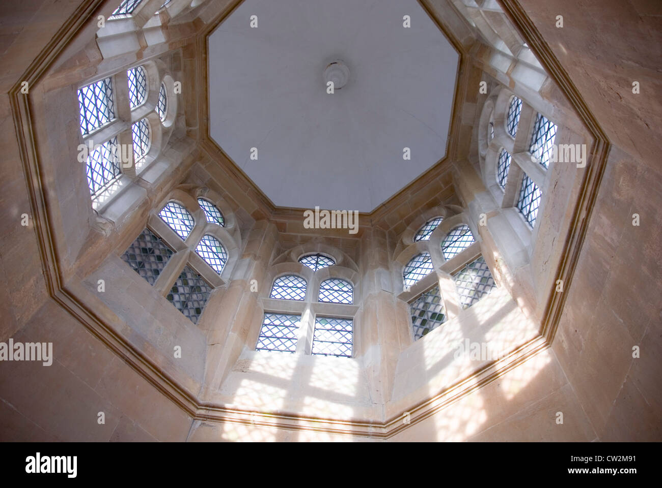 Looking up at the Lantern Window, a Skylight Window Lighting up the ...