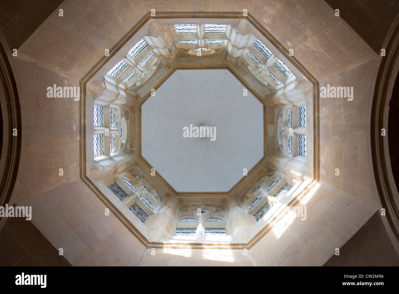 Looking up at the Lantern Window, a Skylight Window Lighting up the ...