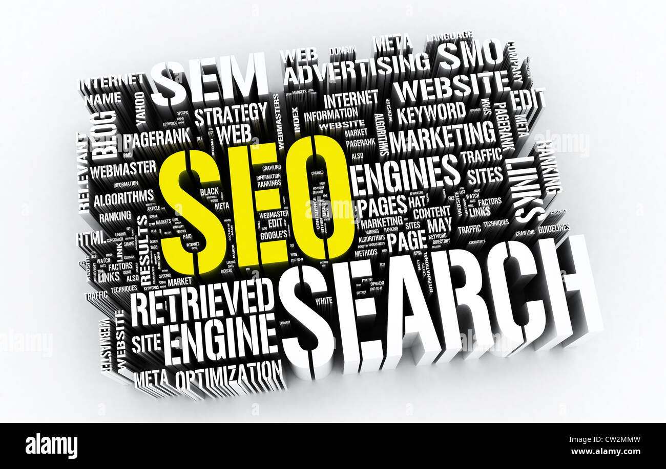 Huge group of Search Engine Optimization Stock Photo - Alamy
