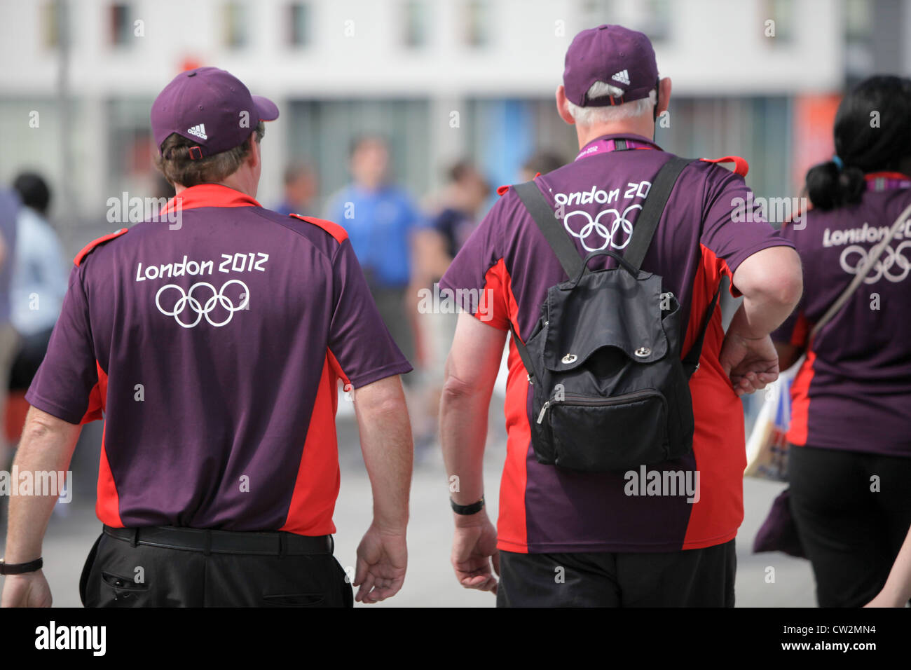 GAMES MAKERS AT THE LONDON 2012 OLYMPICS Stock Photo - Alamy