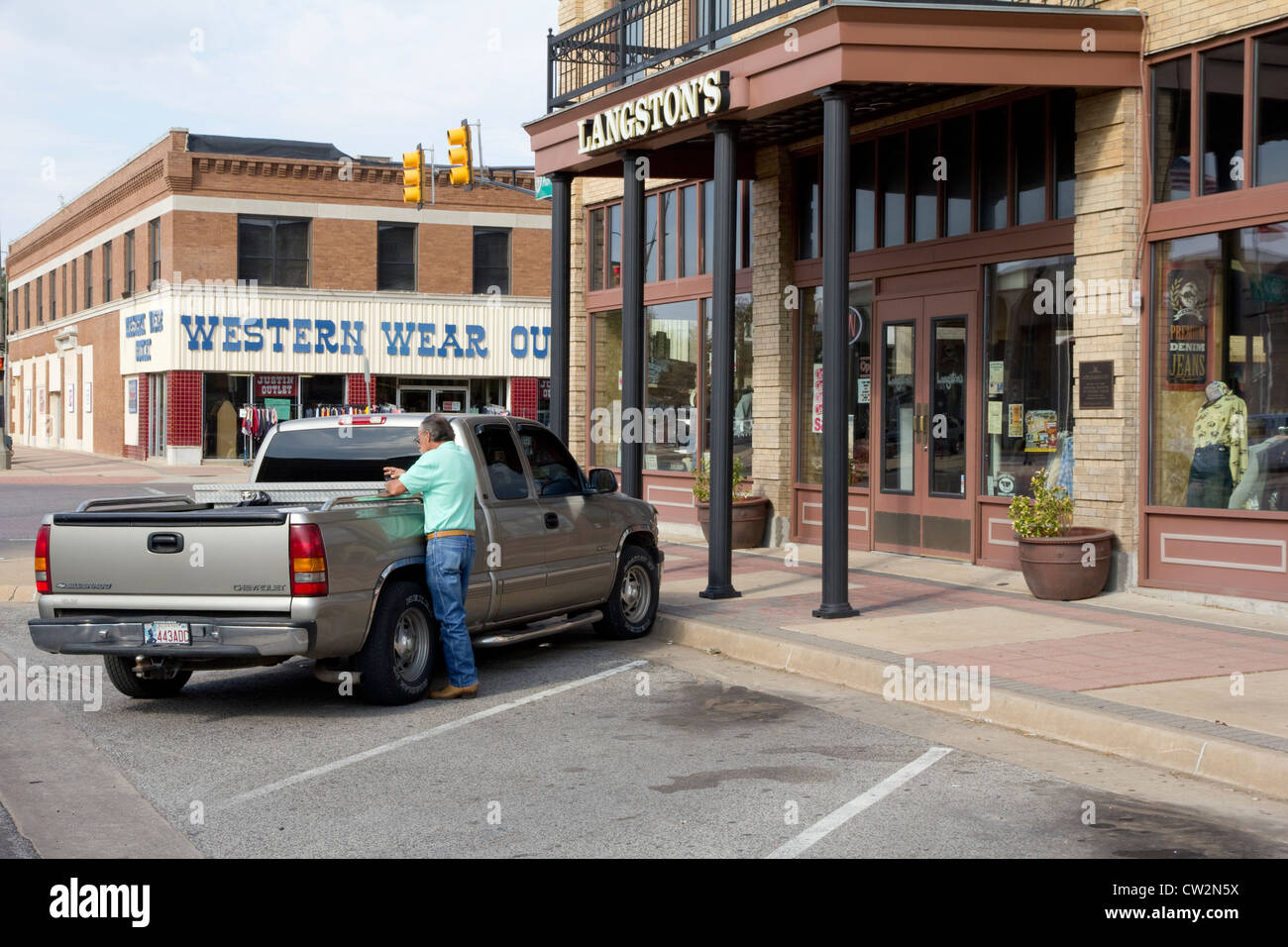 Stockyards City, Oklahoma City, OK, USA Stock Photo - Alamy