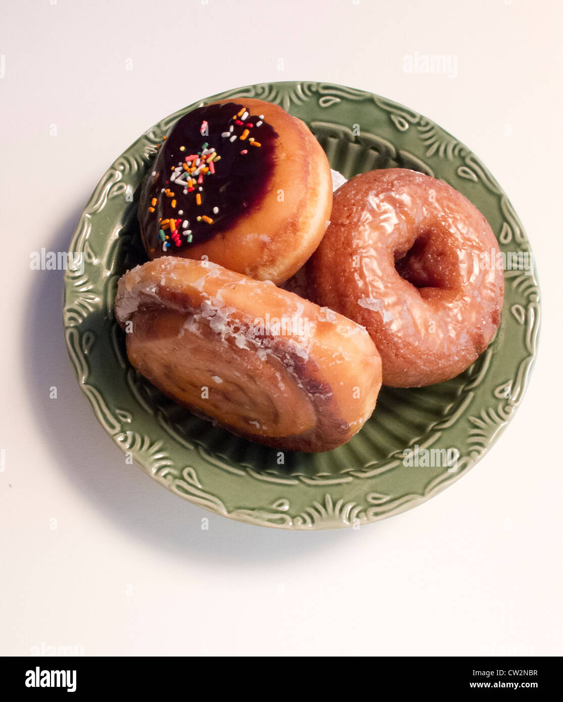 Three donuts hi-res stock photography and images - Alamy