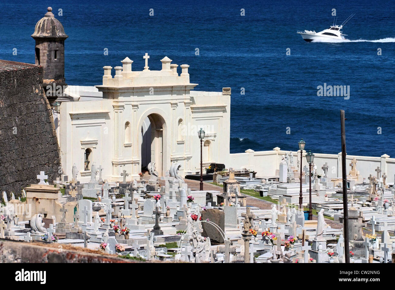 PUERTO RICO - Santa María Magdalena Graveyard San Juan Stock Photo - Alamy