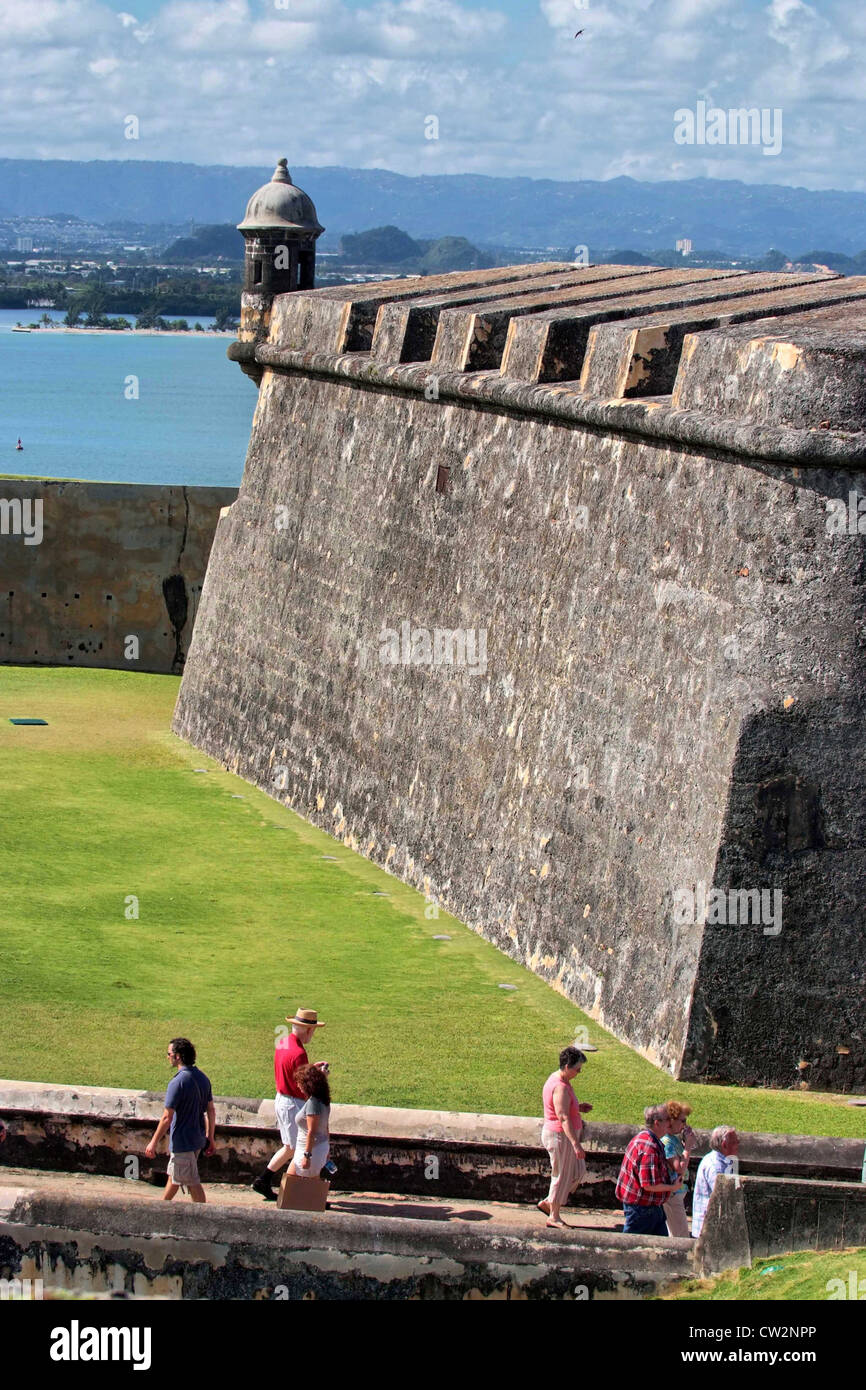 PUERTO RICO Fort San Felipe del Morro or Morro Castle, i 16th-century ...