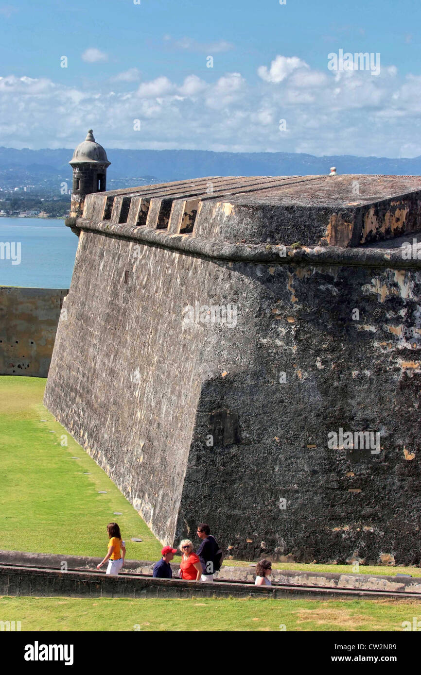 PUERTO RICO Fort San Felipe del Morro or Morro Castle, i 16th-century ...