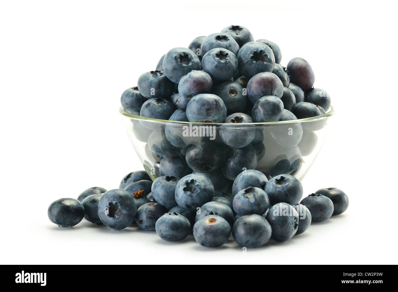 Dish with northern highbush blueberry Stock Photo - Alamy
