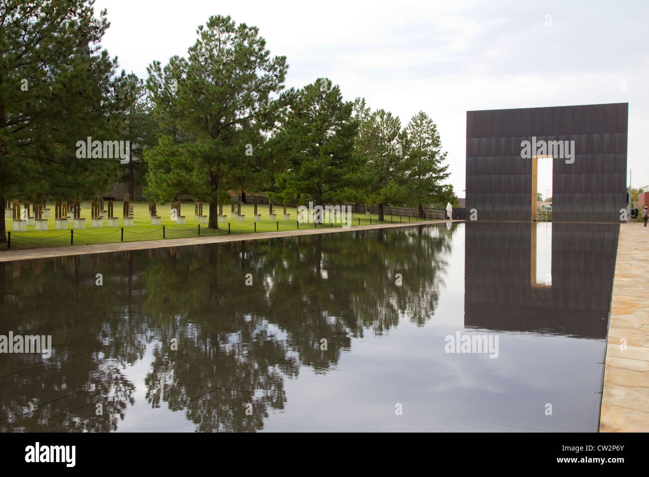 Oklahoma city national memorial ok hi-res stock photography and images ...